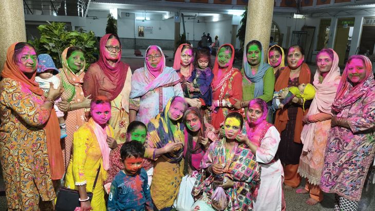 Holi gathering of Punjabi community | पंजाबी समाज का होली मिलन समारोह ...