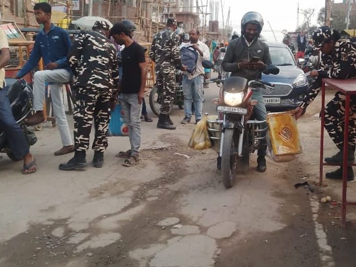 Special vigilance on Indo-Nepal border on Holi in Shohratgarh ...