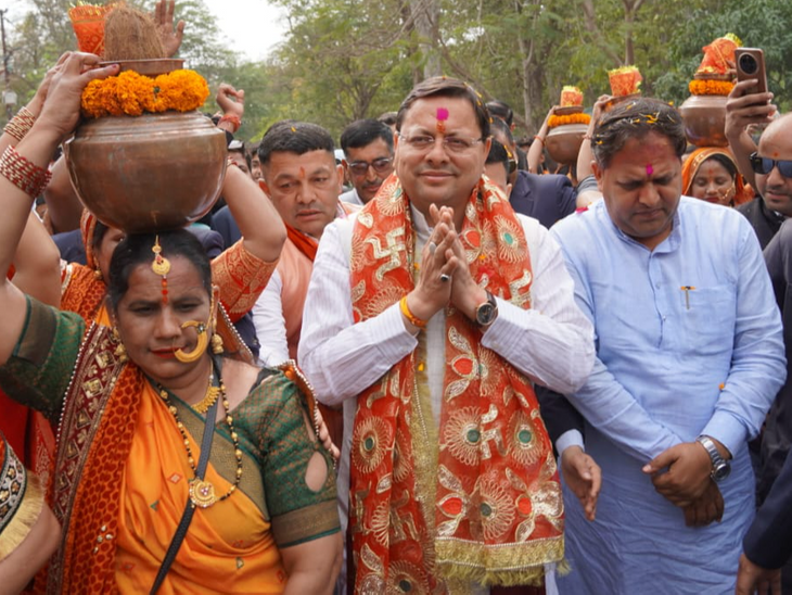 CM Dhami inaugurated the Maa Purnagiri Mail | CM धामी ने किया मां ...