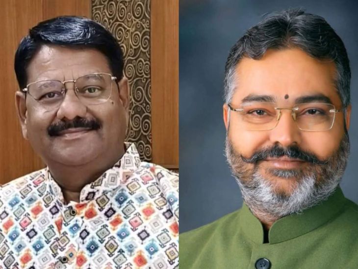 Prashant became the district president of Agra BJP and Rajkumar became ...
