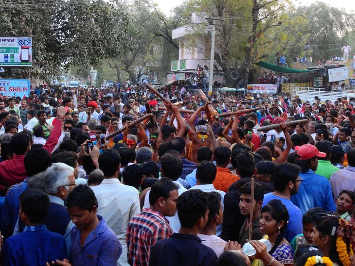 The historic pestle will be taken out from Bhairavdev temple in Sadari ...