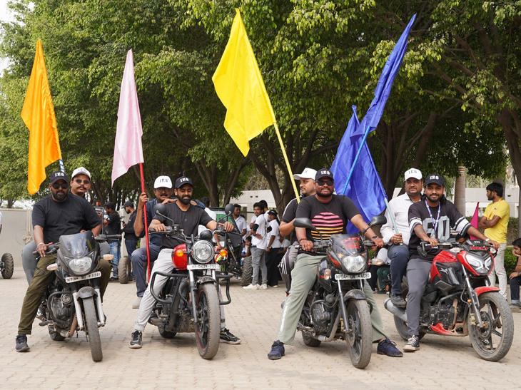5-day ATVC car race begins at IES University | आईईएस यूनिवर्सिटी में 5 ...