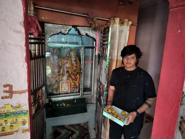 Cricketer Shefali Verma reached her native village Jalawas | क्रिकेटर ...