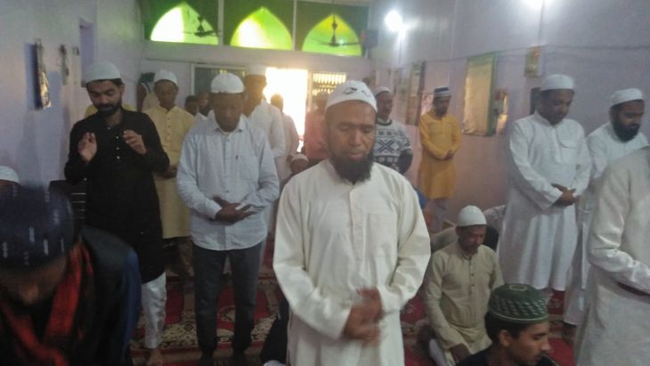 Bharno: Third Friday prayers were offered | भरनो: तीसरे जुमे की नमाज ...