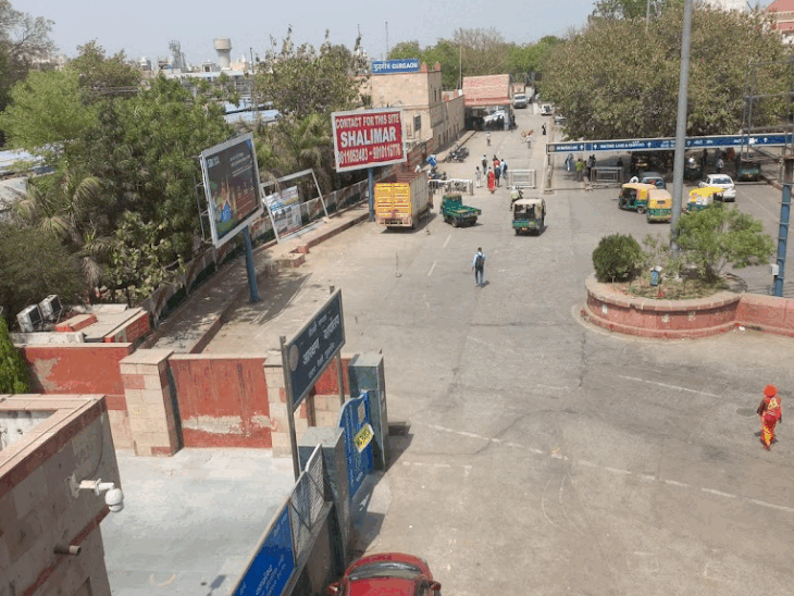 Rail traffic affected one week Connecting stations Gurugram Update News | गुरुग्राम में 1 सप्ताह ...