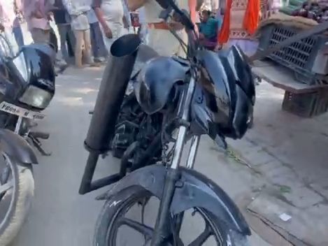 Fazilka Tractor Silencer Fitted Bike News Update | फाजिल्का में बाइक पर ...