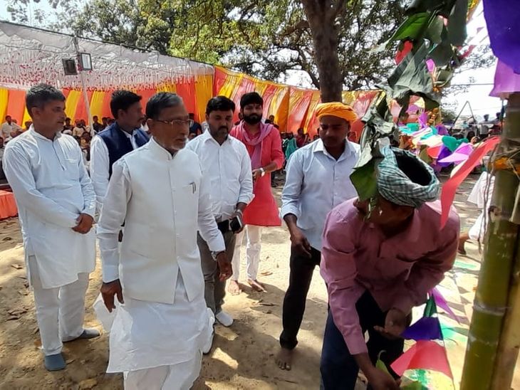 Worship festival of Kashidas Baba, the deity of Yaduvanshi clan