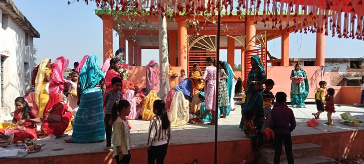 Women worshiped Dasha Mata and Peepal tree in Harinagar | हरिनगर में ...