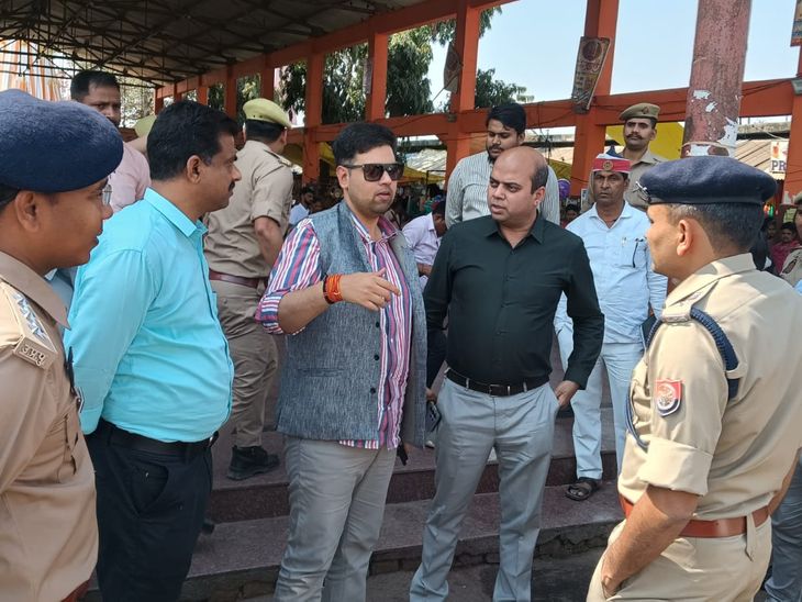 Preparations for Lehra temple before Navratri | नवरात्र से पहले लेहड़ा ...