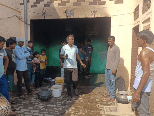 Bahalba village fire | Short circuit house fire | Meham Chaubisi ...