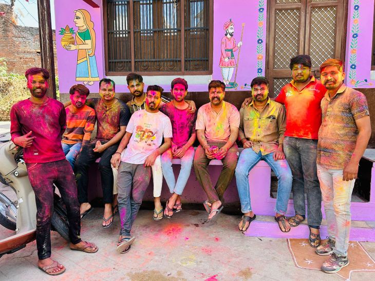 People of Mewar celebrated a special festival 'Rang Teras' | मेवाड़ ...