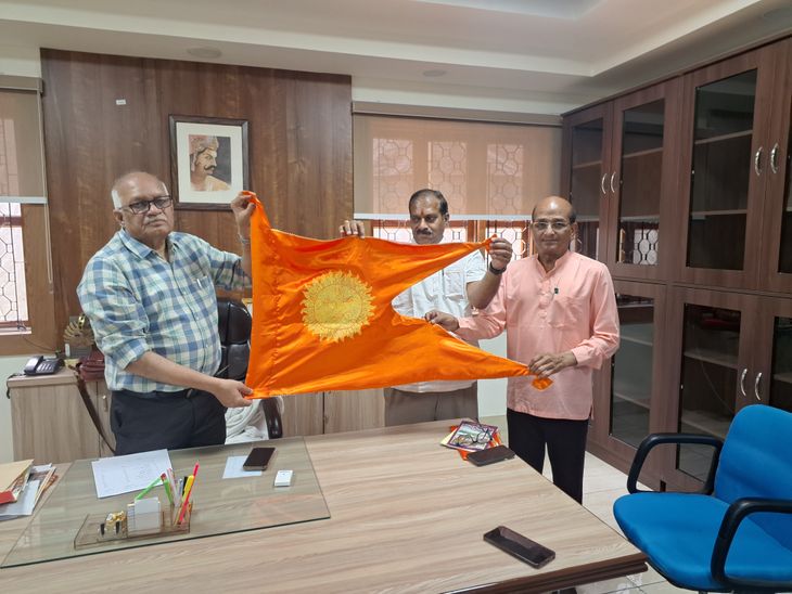 On Gudi Padwa, the Brahma flag will fly on the peak of Mahakal