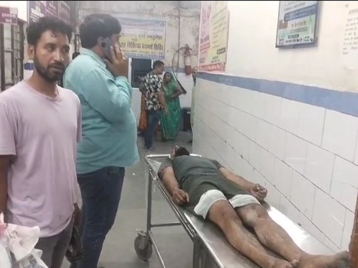 Fight over land dispute, 4 people injured | जमीन विवाद को लेकर मारपीट ...