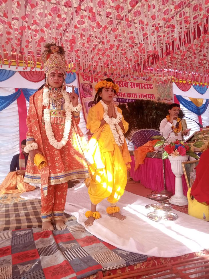 Narrated the story of Lord Narayana and Dhruva avatar