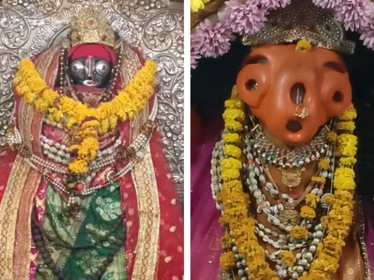 100 years old Bhavani temple, the flame of Chaitra Navratri | चैत्र ...