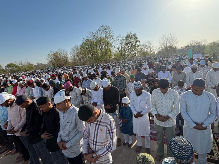 Celebration of Eid-ul-Fitr in Marwar Mundwa | मारवाड़ मूंडवा में ईद-उल ...