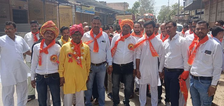 Sahu Samaj celebrated the birth anniversary of Maa Karma Bai, took out ...