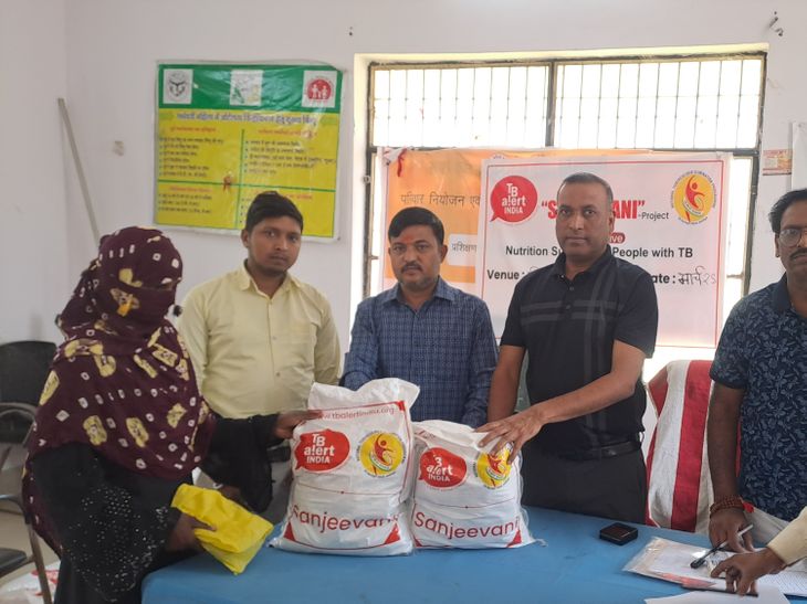 TB patients got nutritious food
