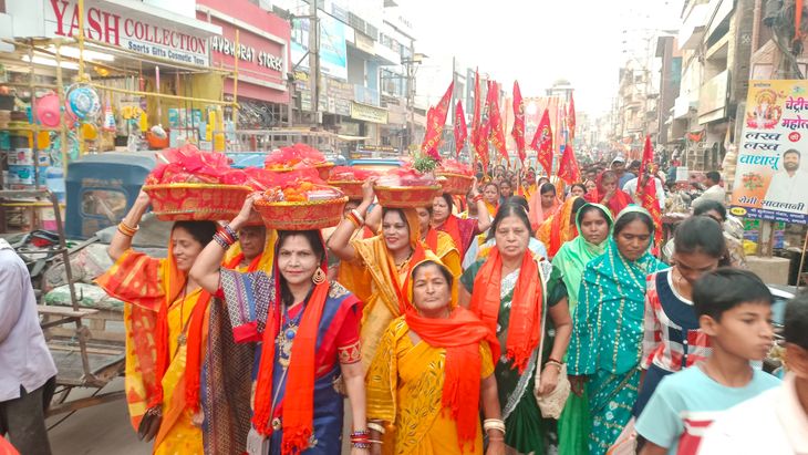 On Panchami, Dhivar community took out Chunri Yatra, tradition ...