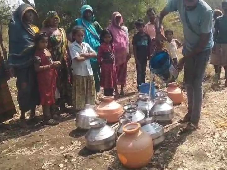 Villages of Pansemal tehsil are facing water crisis | जलसंकट से जूझ रहे ...
