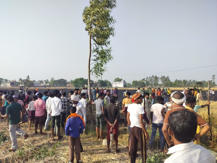 Big loss to farmer's crop in Gosaiganj