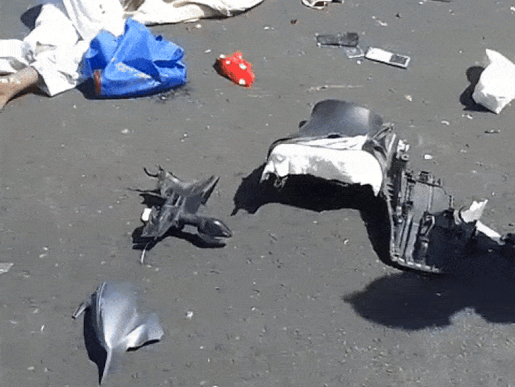 Two bikes collided head-on, two people including a woman died | दो बाइक ...