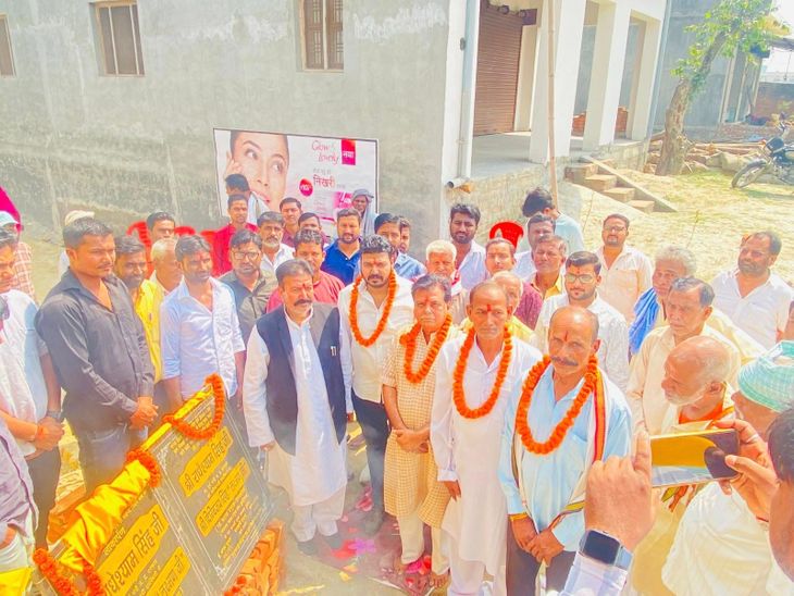 Construction of Mandir Marg in Ramkola | रामकोला में मंदिर मार्ग का ...