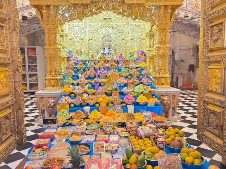 Religious event at Chhapia Swami Narayan Temple