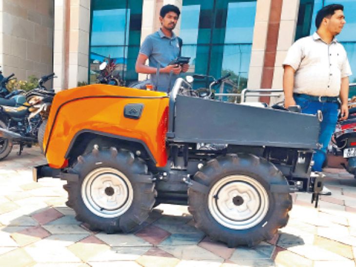 Robo-tractor will teach farming in agricultural university | कृषि विवि ...
