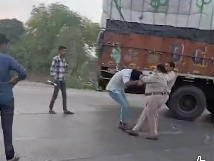 Case of viral video of RTO female inspector in Chittorgarh