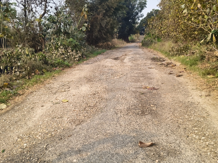 The condition of Datauli-Jigana road is worse | दतौली-जिगना मार्ग की ...