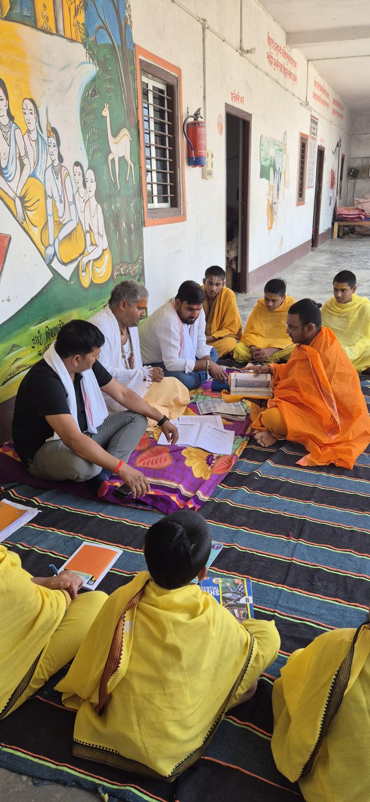 Ritual of Vishwamitra Sena at Sridharacharya Veda Gurukulam | श्रीधराचार्य वेद गुरुकुलम में ...