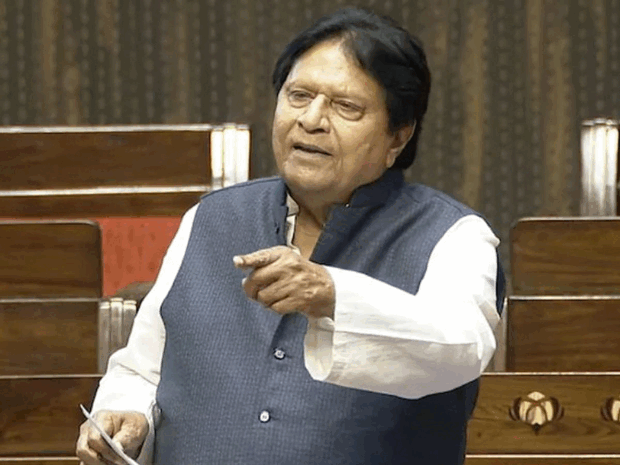 Agra Samajwadi Party MP Awas Ramjilal Suman three layer security police ...