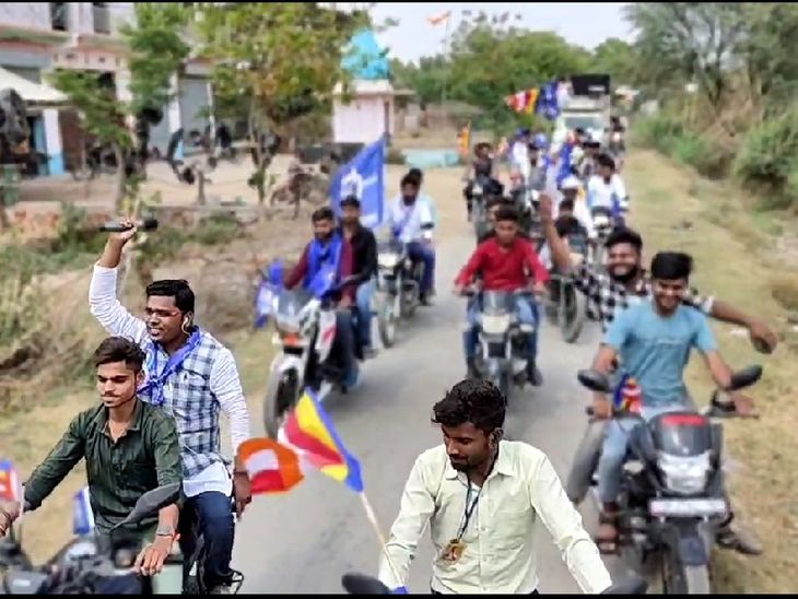 A grand bike rally was organised in Mangalpur on the occasion of ...