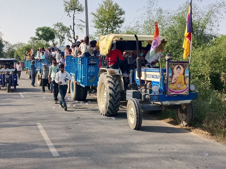 A grand rally was held in Elia on the occasion of Ambedkar Jayanti ...