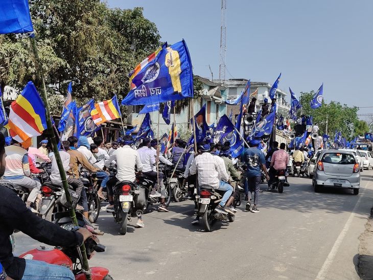 A huge crowd gathered on Baba Saheb's birth anniversary | बाबा साहब की ...
