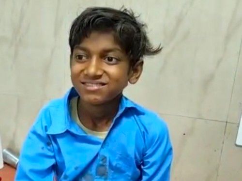A firecracker exploded in the hand of an 11-year-old child