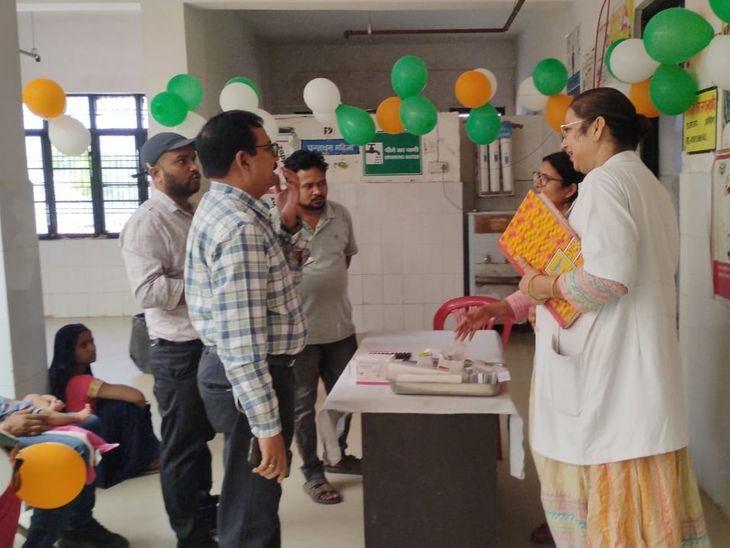 surprise inspection of district hospital