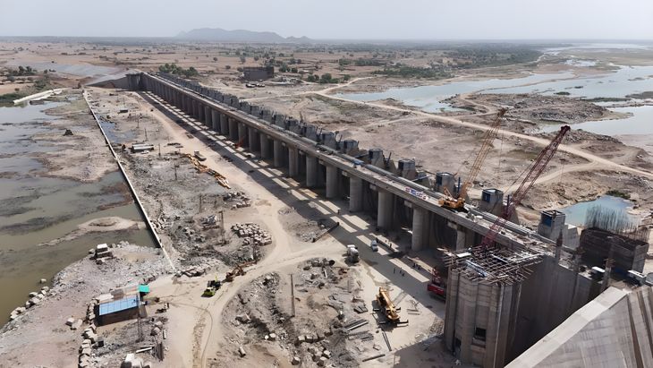 90% work of Isarda dam is complete, it will be completed in July ...