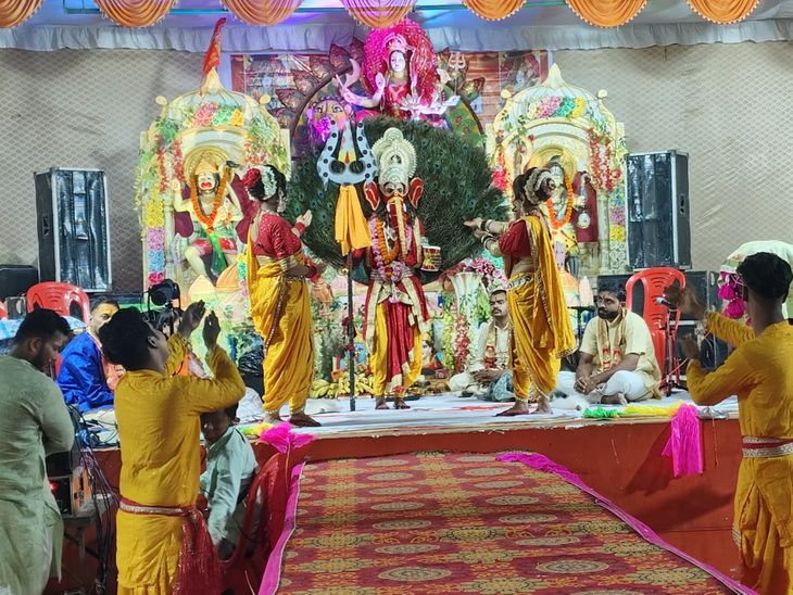 Jagrata in mother Sankata Devi temple | महमूदाबाद के मां संकटा देवी ...