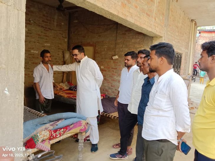 Former Rudauli MLA's visit to Patranga | रूदौली के पूर्व विधायक का ...