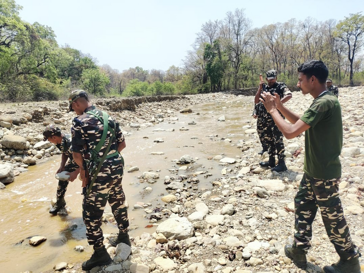 Tight security on Indo-Nepal border | बलरामपुर में भारत-नेपाल सीमा पर ...