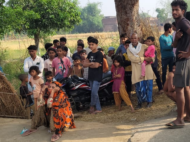 Husband's body found hanging from a neem tree