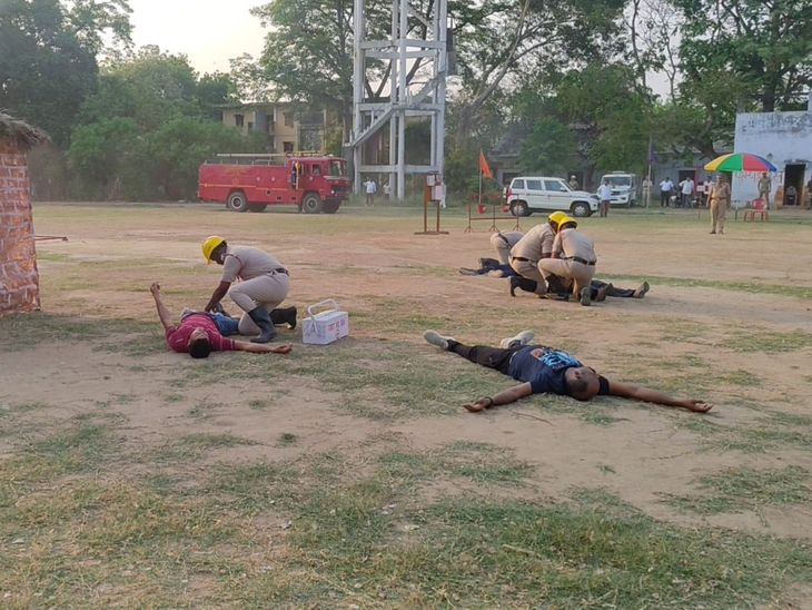 Fire Service Week at Ghazipur Opium Factory | गाजीपुर अफीम फैक्ट्री में ...