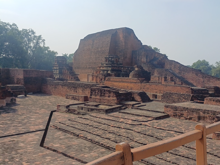 the ruins of the ancient nalanda university will be transformed in Nalanda
