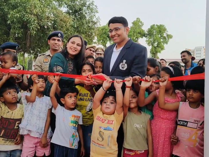 Open gym and children's park started in Gonda Police Line | गोंडा पुलिस ...