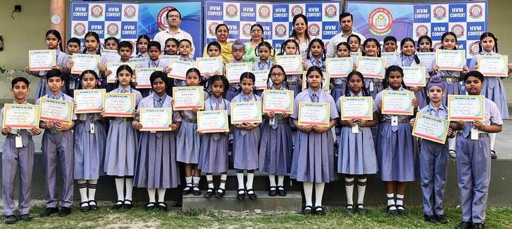 Calligraphy competition in school to improve handwriting, winners ...