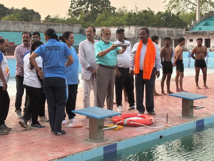 Swimming pool facility for the first time in Ayodhya