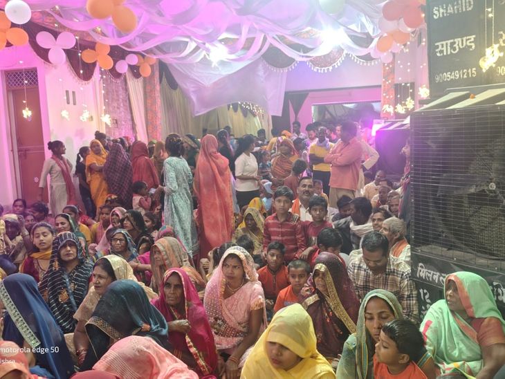 Musical Shrimad Bhagwat Katha going on in Ranimau