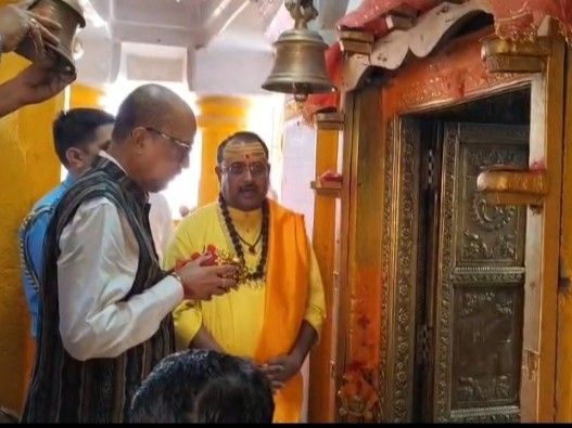 Chhattisgarh Governor Deka reached Amarkantak | छत्तीसगढ़ के राज्यपाल ...